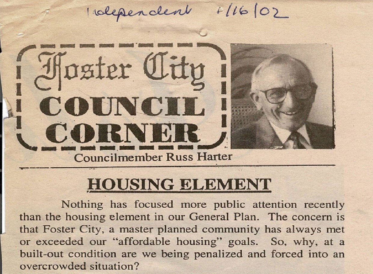Foster City Housing Element 2002 (Cycle 4) – Foster City Historical Society